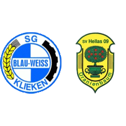 2015/2016 : SG Blau-Weiß Klieken vs. SV Hellas 09 8 : 2